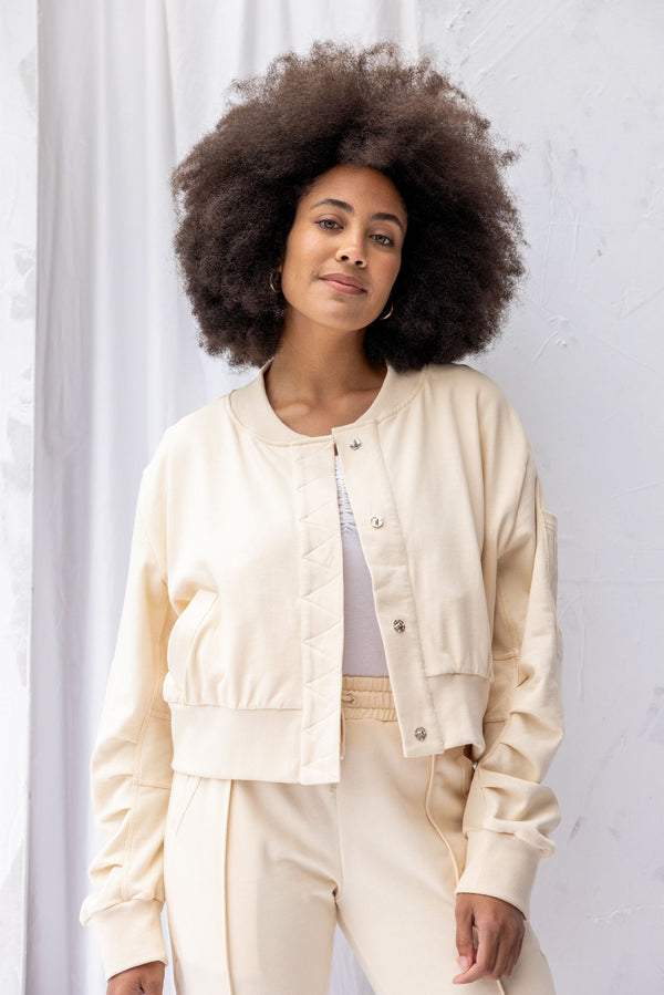 Dylan Jacket | Natural (L/XL only) | ReCreate Clothing
