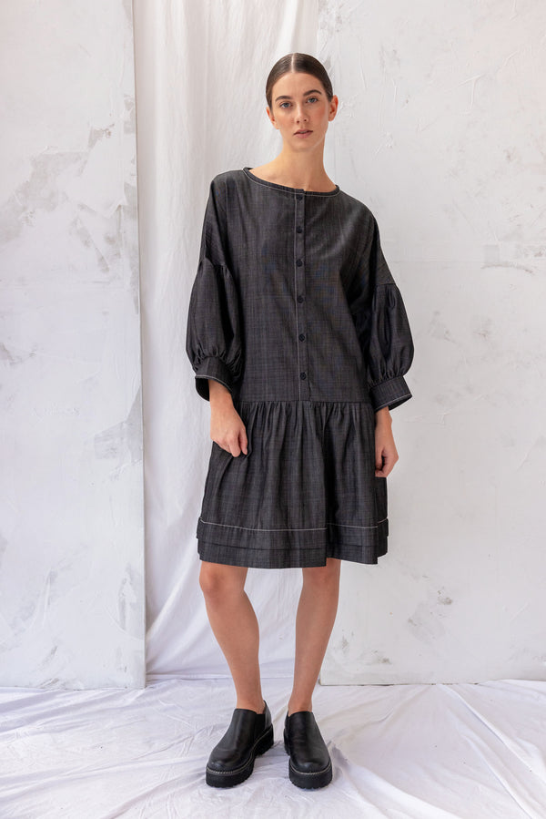 Otto Dress | Midnight | ReCreate Clothing