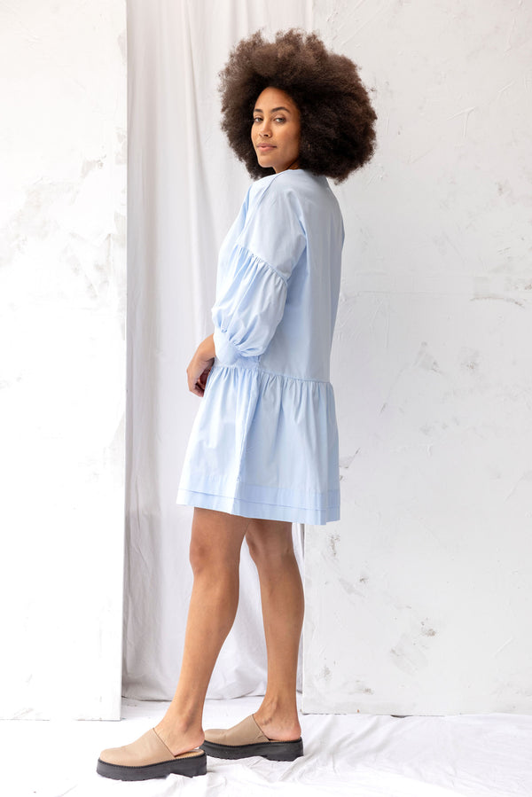 Otto Dress | Sky Blue | ReCreate Clothing